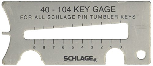 Schlage 40-104 Key Gauge