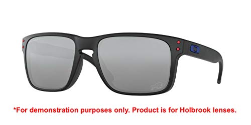 Oakley Original Holbrook OO9102 PRIZM Black Iridium Polarized Replacement Lenses For Men For Women+BUNDLE Microfiber Cloth Bag