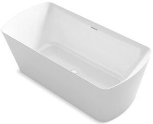 kohler k-26080-0 kohler k-26080 irvine 67″ x 31-1/2″ freestanding bath