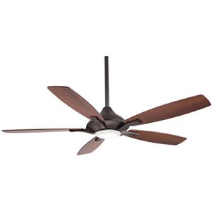 petersford 52 in. led oil rubbed bronze ceiling fan