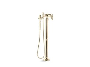 kohler t72790-9m-af artifacts freestanding bath faucet trim, vibrant french gold