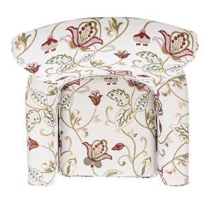 Safavieh Mercer Collection Margaret Ivory Floral Cotton Club Chair