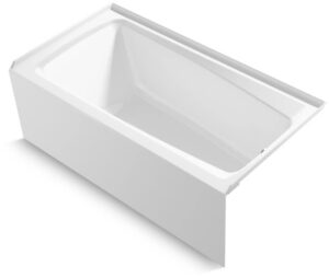 kohler k-26071-ra-0 kohler k-26071-ra irvine 60″ x 32″ alcove bath with right hand drain