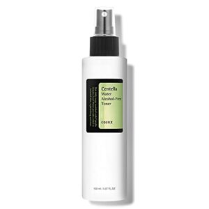 cosrx centella water alcohol-free toner, 150ml / 5.07 fl.oz | centella asiatica for soothing | korean skin care, not tested on animals, paraben free