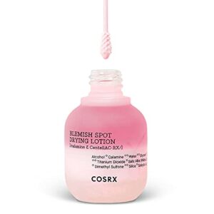 cosrx acne blemish spot drying lotion 1.01 fl. oz / 30ml dry and reduce blemish spot, pimple, whitehead, spot treatment