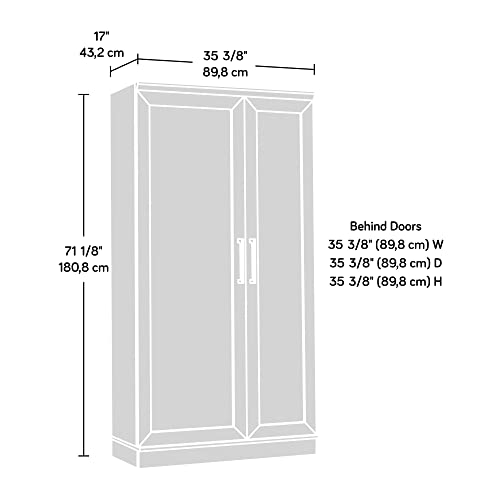 Sauder HomePlus Collection Storage Cabinet, Dakota Oak finish