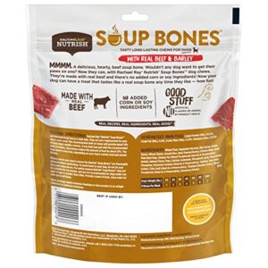 Rachael Ray Nutrish Soup Bones Dog Treats, Beef & Barley Flavor, 11 Bones