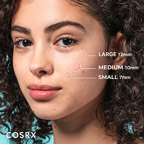 COSRX Acne Pimple Patch Absorbing Hydrocolloid Original 3 Size Patches for Blemishes and Zits Cover, Spot Stickers for Face and Body, Not Tested on Animals, No Toxic Ingredients (120 Count (Pack of 5))