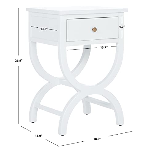 Safavieh American Homes Collection Maxine Shady White Accent Table