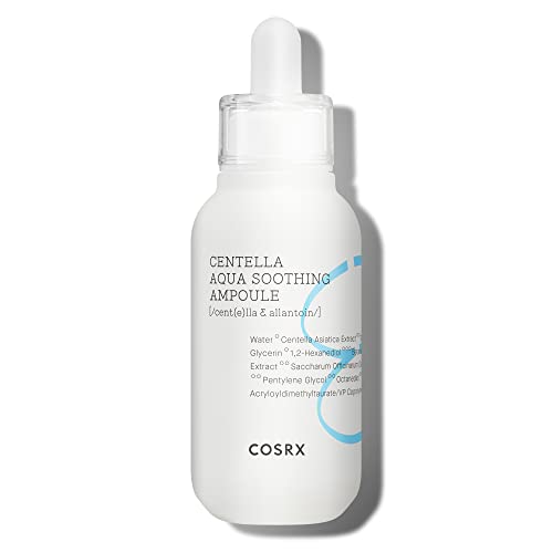 COSRX Hydrium Centella Aqua Soothing Ampoule | 40ml/1.35 fl.oz | Centella Asiatica (Cica) 42% Lightweight Facial Moisturiser Essence | Daily Serum | Korean Skin Care, Animal Testing Free, Paraben Free