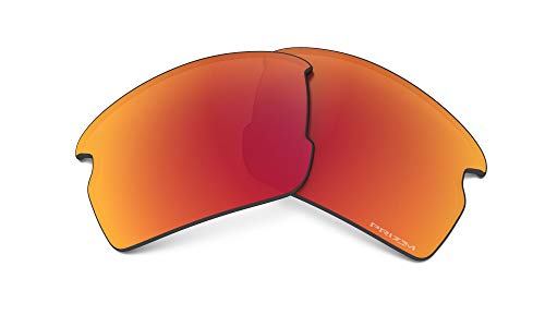 Oakley Flak 2.0 Rectangular Replacement Sunglass Lenses, Prizm Ruby, 59 mm