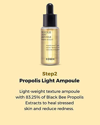 COSRX Honey Glow Kit | Propolis Synergy Toner, Ampoule, Cream | Moisturizing, Hydrating, Nourishing