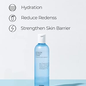 COSRX Hydrium Watery Toner, 150ml / 5.07 fl.oz | Hyaluronic Acid Moisture Toner | Korean Skin Care, Animal Testing Free, Paraben Free