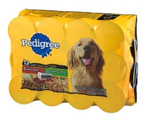 pedigree dog food choice cuts in gravy – 12 ct