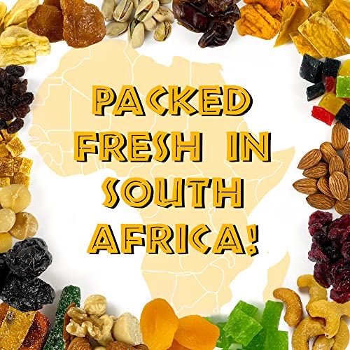 Dried Fruits and Nuts Gift Basket. 18 Assortments for dried fruits and nuts gift box. Imported direct from South Africa. Fresh and individually sealed // Happy Tucker