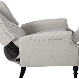 Christopher Knight Home Walter Fabric Recliner, Light Grey