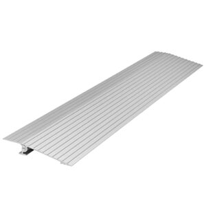 sidasu door threshold ramp 1″ rise threshold ramp for wheelchairs high aluminum threshold ramp for wheelchairs maximum load of 810lbs for wheelchair scooters power chairs walkers