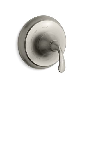 Kohler TS10277-4-BN K-TS10277-4-BN FORTE Sculpted Rite-Temp valve trim VIBRANT BRUSHED NICKEL, 1