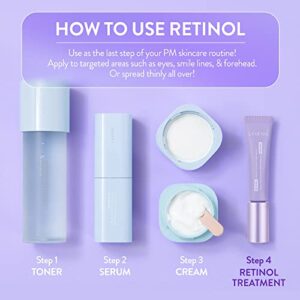 LANEIGE Retinol Firming Cream Treatment: Visibly firm and smooth the look of fine lines and wrinkles.