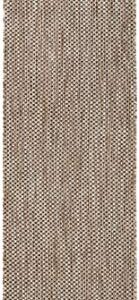 SAFAVIEH Courtyard Collection CY8521 Indoor/ Outdoor splashpoof Easy scrubbing Patio Backyard Mudroom Runner-Rug, 2'3' x 8', Natural/Black