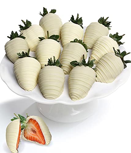 From You Flowers - Belgian White Chocolate Covered Strawberries