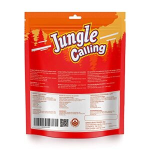 Jungle Calling Dog Treats, Skinless Chicken Wrapped Apple Treats, Gluten and Grain Free, Chewy Dog Bites for Balanced Nutrition, 10.6oz