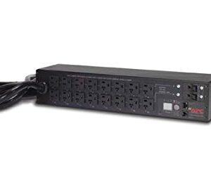 APC Rack PDU, Switched, 2U, 30A, 120V, (16) 5-20