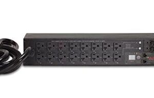 APC Rack PDU, Switched, 2U, 30A, 120V, (16) 5-20