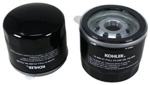 set of 2 kohler 12 050 01-s engine oil filter