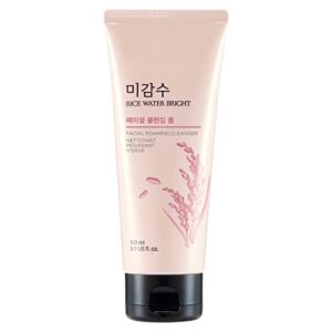 thefaceshop rice water bright foam cleanser 150ml