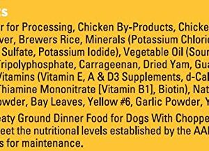 Pedigree Meaty Ground Dinner With Chopped Chicken Canned Dog Food 13.2 Ounces (Pack Of 24)