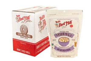 bob’s red mill gluten free muesli cereal, 16-ounce (pack of 4)