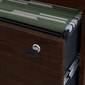 Bush Business Furniture Series C 36W 2 Drawer Lateral File in Mocha Cherry