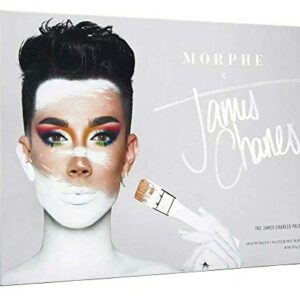 Morphe x James Charles Artistry Palette - 39 Eyeshadows and Pressed Pigments - Crazy Colorful, Deeply Pigmented Shades - Matte, Metallic, and Shimmer shades