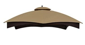 apex garden replacement canopy top for lowe’s allen roth 10x12 gazebo #gf-12s004b-1