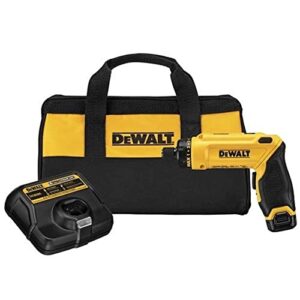 dewalt 8v max gyroscopic cordless screwdriver 1-battery kit, electric (dcf680n1)