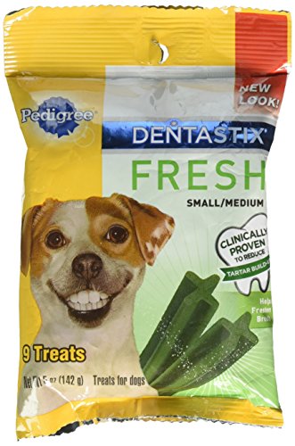 Pedigree Dentastix Fresh Small/Medium Treats for Dogs, 5 Ounces