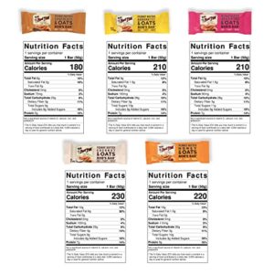 Peaceful Squirrel Variety, Bob's Red Mill Peanut Butter Oat Bars, Variety of 10 Bars, 5 Flavors, Gluten Free, Non-GMO, 1.76 Ounce