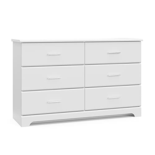 Storkcraft Brookside 6 Drawer Chest - White