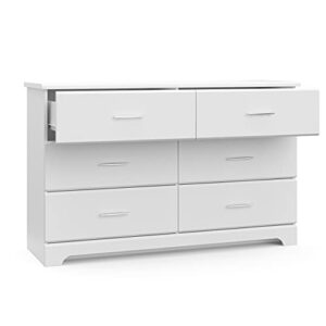 Storkcraft Brookside 6 Drawer Chest - White