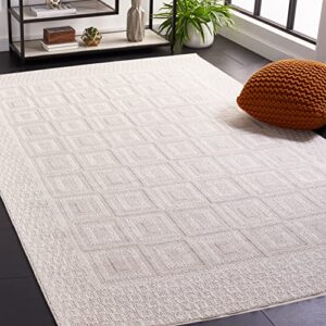 safavieh trends collection 9′ x 12′ beige/ivory trd106b modern contemporary textured area rug