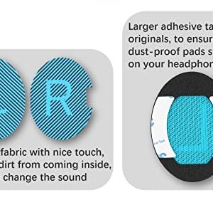 Replacement Ear-Pads for Bose QuietComfort QC 2 15 25 35 Ear Cushions for QC2 QC15 QC25 QC35 SoundLink/SoundTrue Around-Ear II AE2 Headphones (Black)