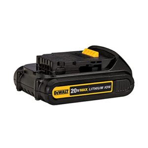 dewalt 20v max battery, compact 1.5ah (dcb201)