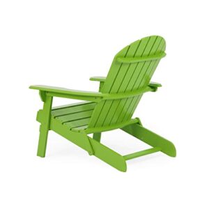 Christopher Knight Home 315842 Malibu Adirondack Chair, Light Green