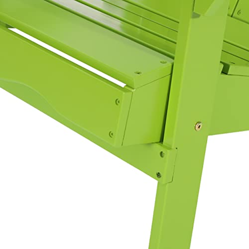 Christopher Knight Home 315842 Malibu Adirondack Chair, Light Green