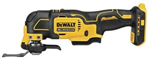 dewalt atomic 20v max* oscillating tool, cordless, oscillating, tool only (dcs354b)