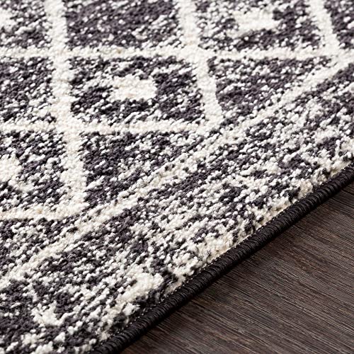 Artistic Weavers Chester Boho Moroccan Area Rug,6'7" x 9',Black