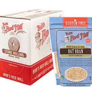 Bob's Red Mill Gluten Free Oat Bran, 16-ounce (Pack of 4)