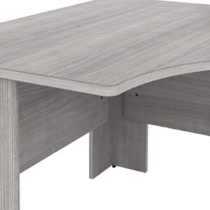 Bush Business Furniture Series A Corner Desk, 48W, Platinum Gray