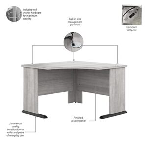 Bush Business Furniture Series A Corner Desk, 48W, Platinum Gray